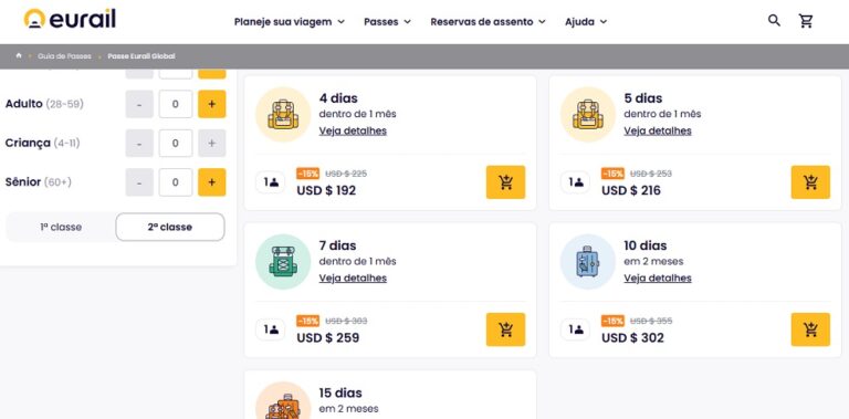 Eurail Pass: Vale a pena? - World by 2
